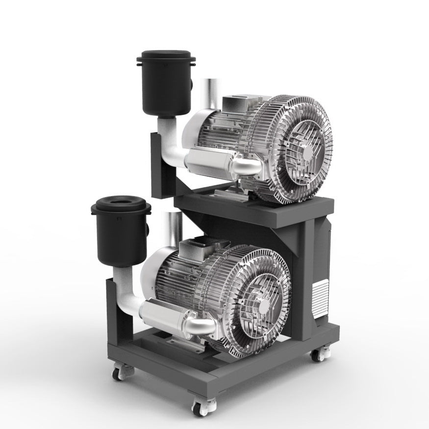 Regenerative Dual Vacuum Pump - VH380-2 for Precision CNC – Mintech Tooling