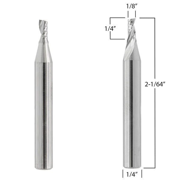 Router Bits with 1/8-inch diameter for CNC Routers – Mintech Tooling